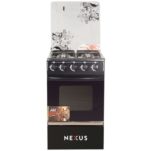 Buy Authentic Nexus GAS COOKER BLACK GCCR-NX-5055B(4+0) Online | Alabamart