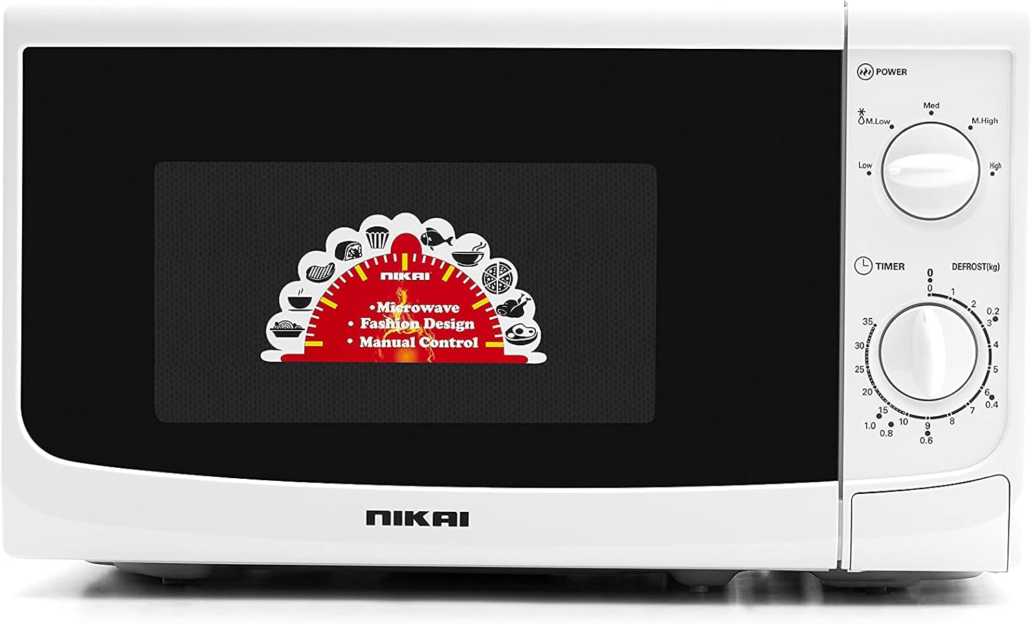 Buy Nikai 700W 20L Microwave Oven NMO515N9A online – Alabamart