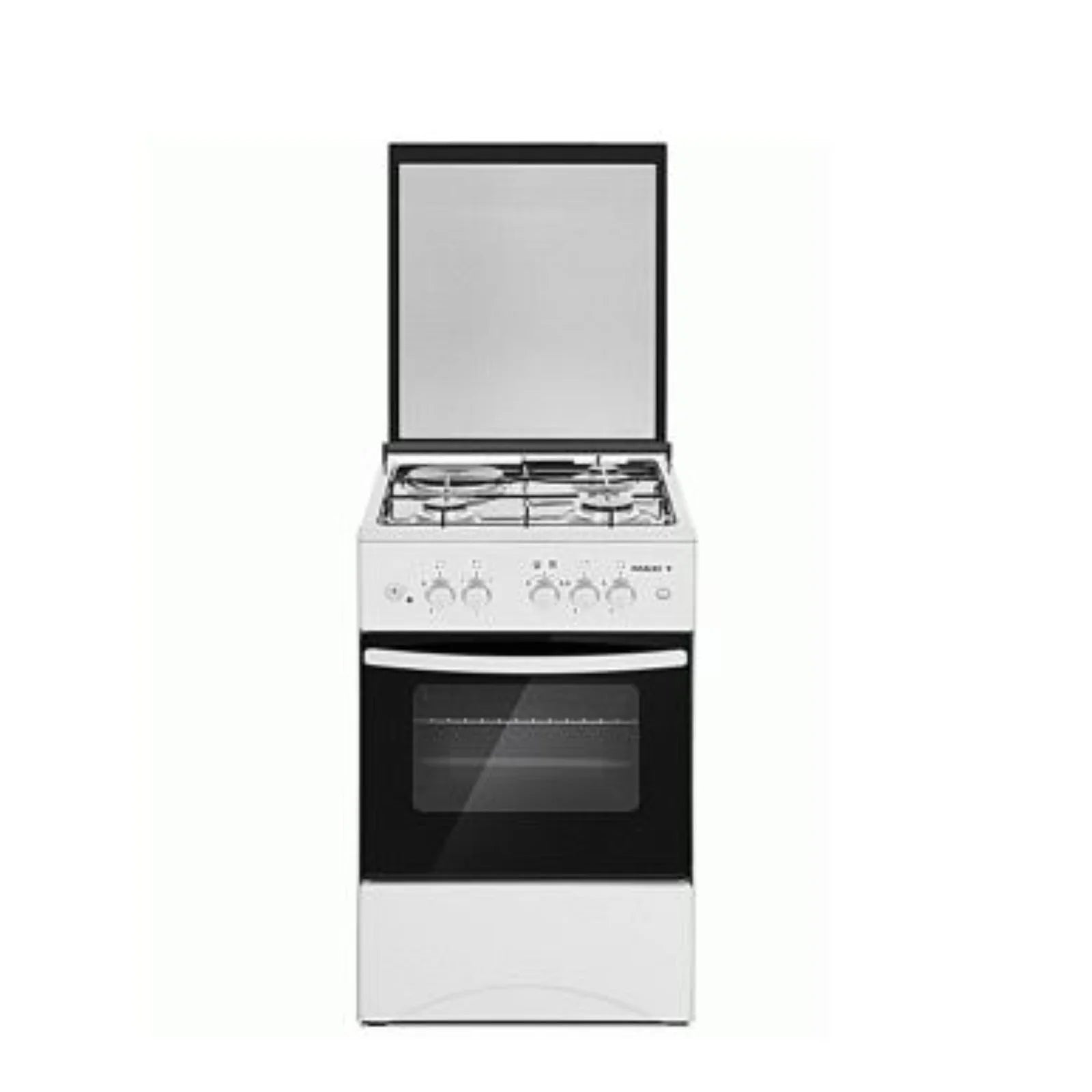 Kenstar 3 Burner + 1 Electric Hotplate Oven Standing Gas Cooker 50x50 ...