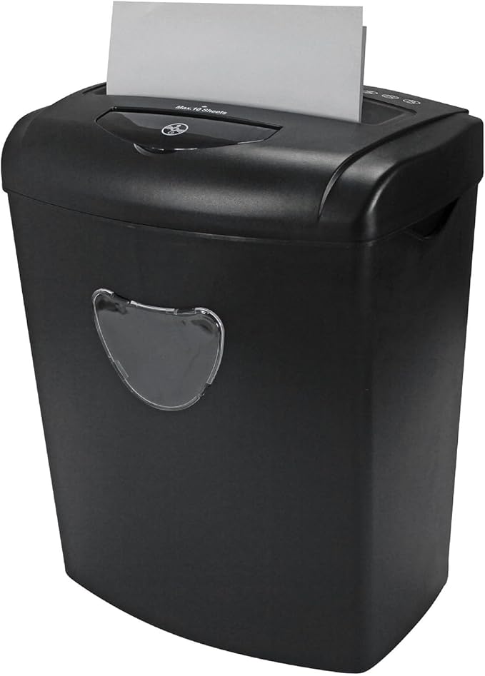 Buy Heavy Duty Cross Cut Office Shredder with 21L Trash Can Automatic ...
